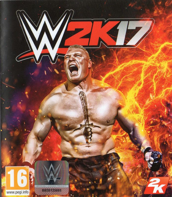 WWE 2K17 cover or packaging material - MobyGames