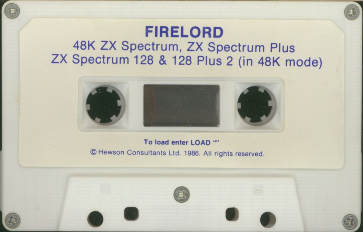 Firelord + Uridium cover or packaging material - MobyGames