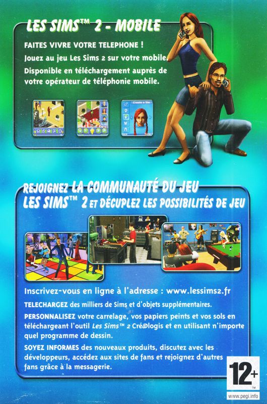 The Sims 2 cover or packaging material - MobyGames