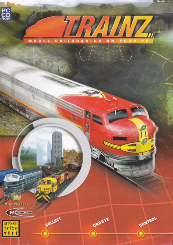 Trainz: Virtual Railroading on your PC cover or packaging material ...