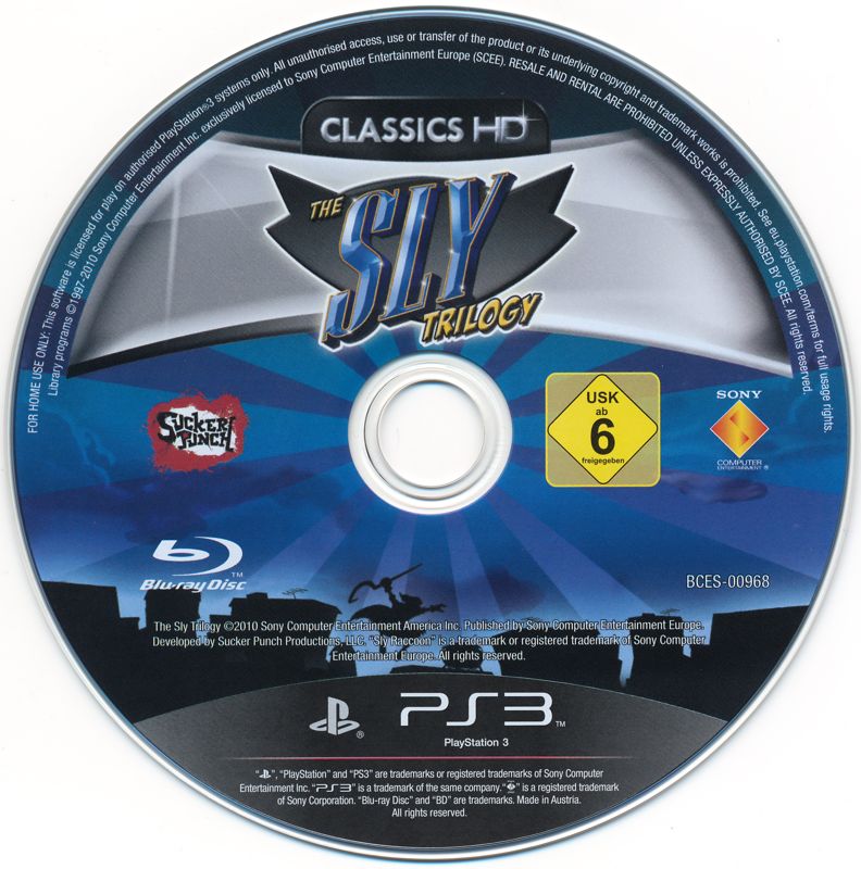 The Sly Collection cover or packaging material - MobyGames