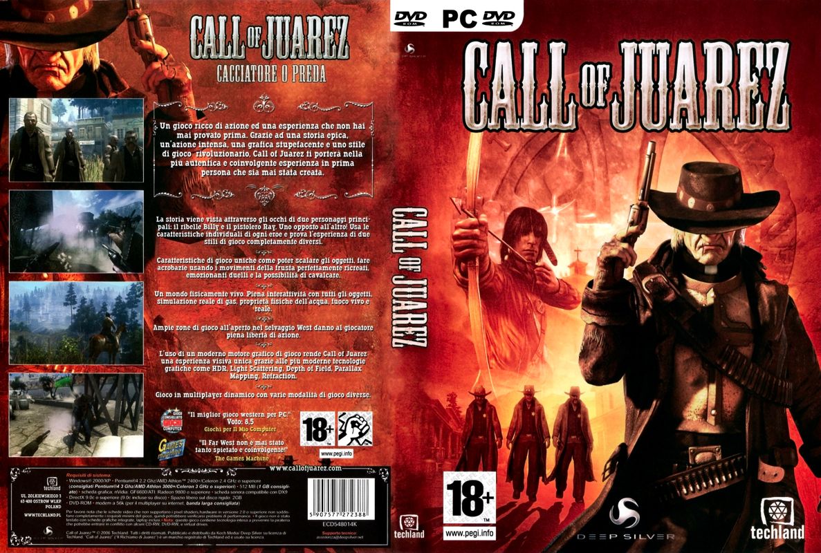 Call of Juarez cover or packaging material - MobyGames