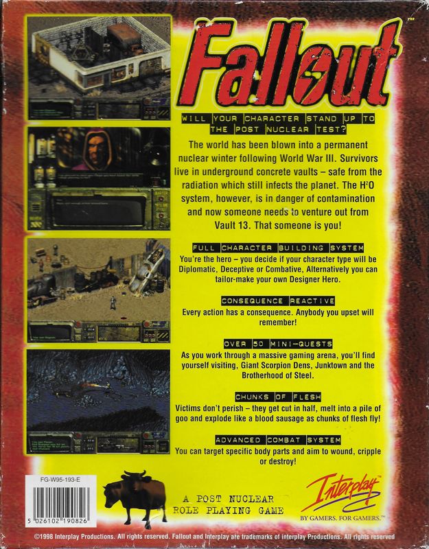 Fallout cover or packaging material - MobyGames