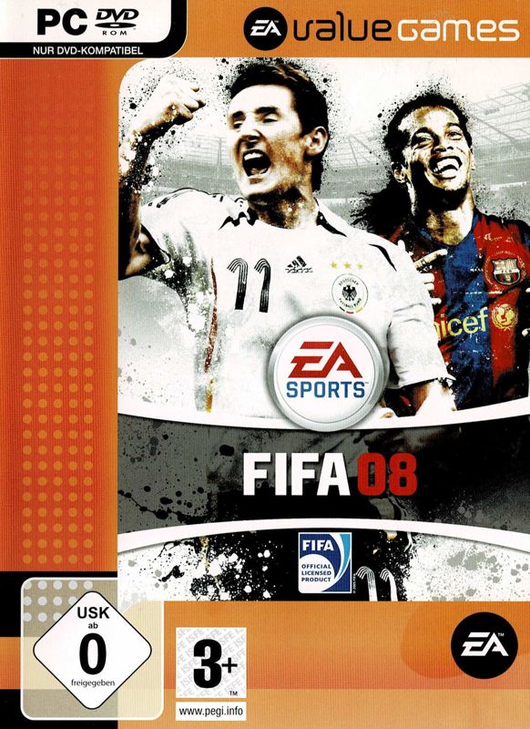FIFA Soccer 08 cover or packaging material - MobyGames