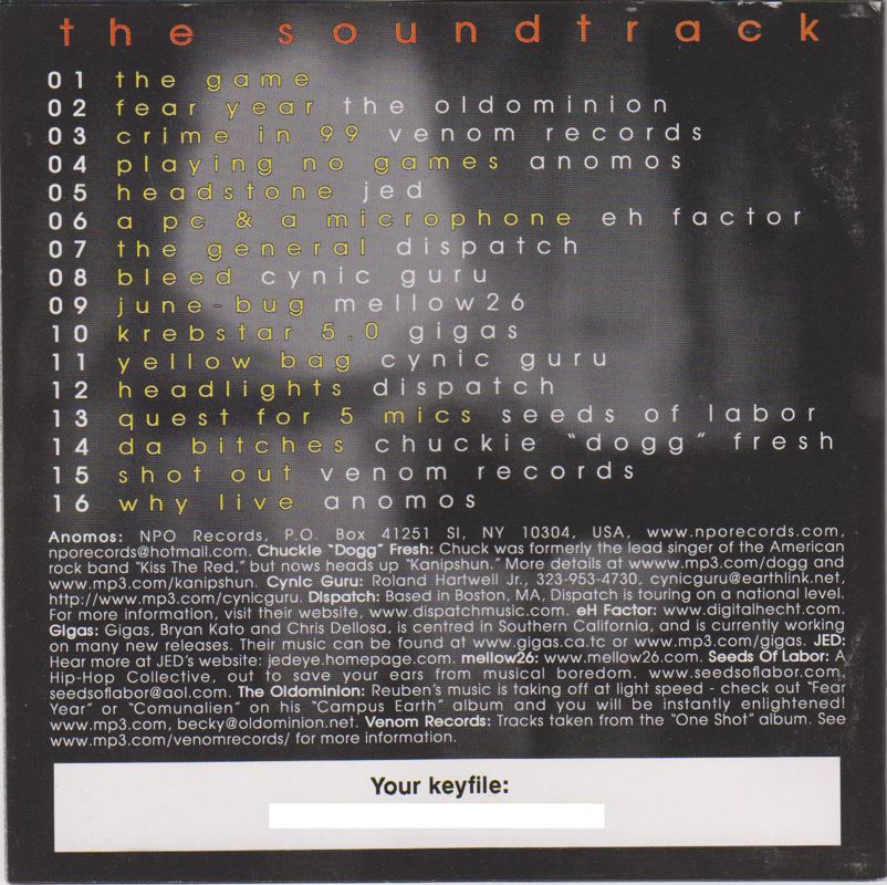 Payback cover or packaging material - MobyGames