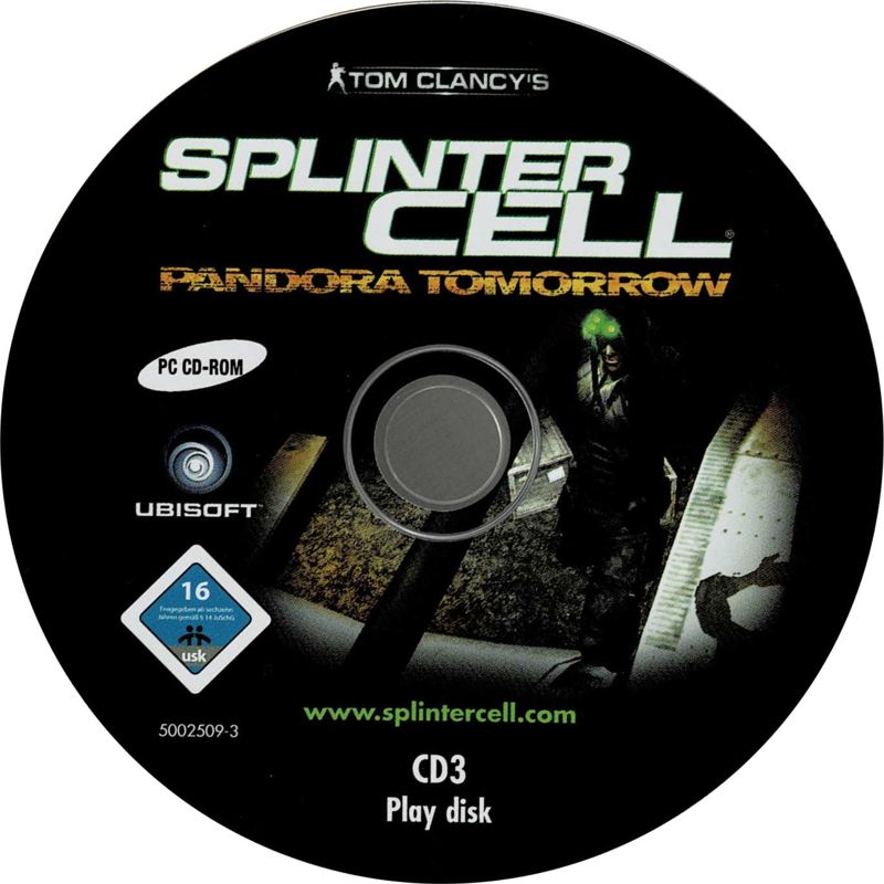 Tom Clancy's Splinter Cell: Pandora Tomorrow cover or packaging ...