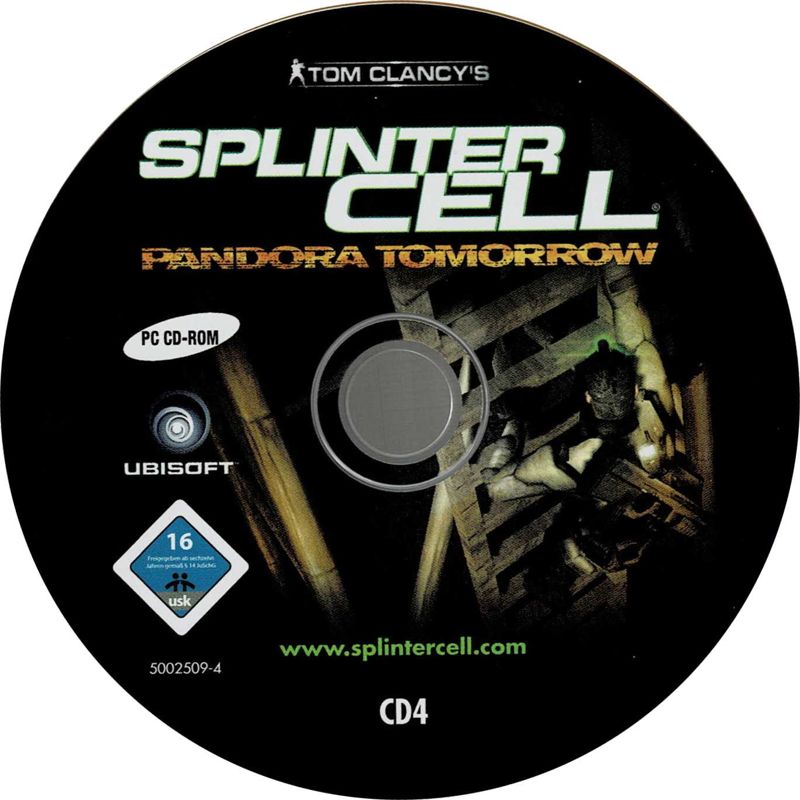 Tom Clancy's Splinter Cell: Pandora Tomorrow cover or packaging ...