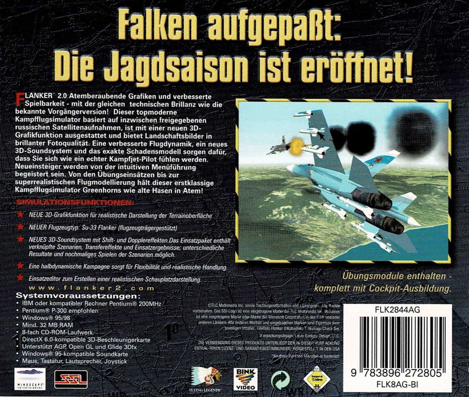 Flanker 2.0 cover or packaging material - MobyGames