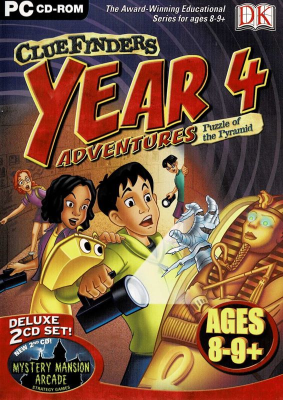 The ClueFinders: 4th Grade Adventures cover or packaging material ...