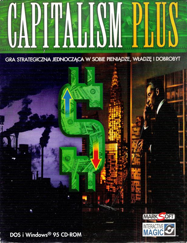 Capitalism Plus cover or packaging material - MobyGames