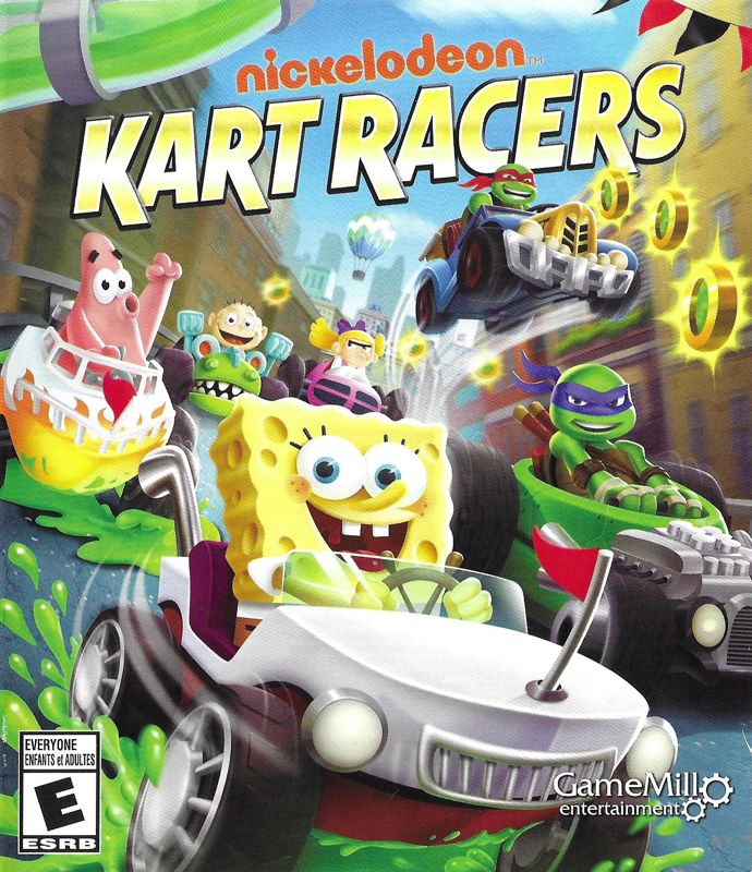 Nickelodeon Kart Racers cover or packaging material - MobyGames