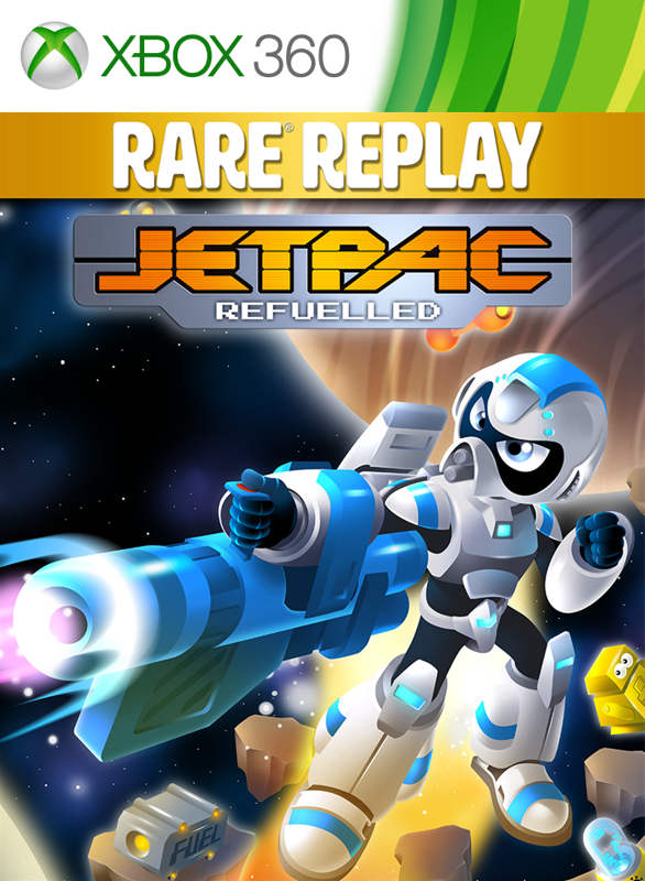 Jetpac Refuelled cover or packaging material - MobyGames