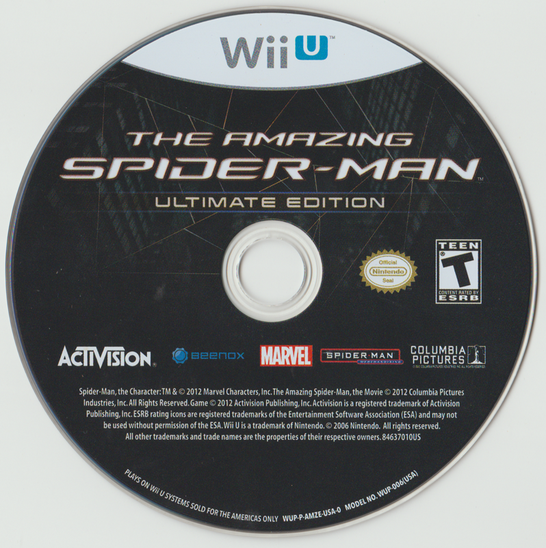 The Amazing Spider-Man: Ultimate Edition cover or packaging material ...