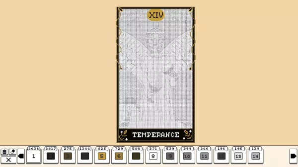 Coloring Pixels: Tarot Pack (2022) - MobyGames