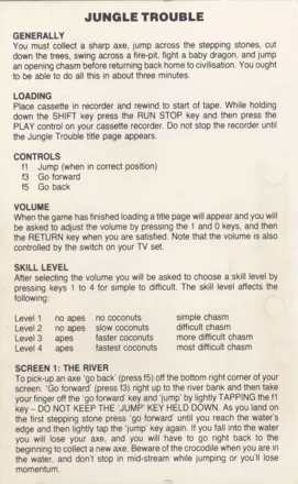 Jungle Trouble box covers - MobyGames