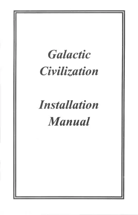 Galactic Civilizations box covers - MobyGames