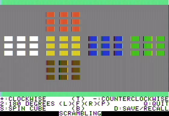 Rubicube (1982) - MobyGames