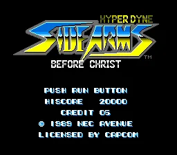 Hyper Dyne: Side Arms Special (1989) - MobyGames