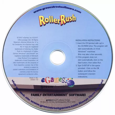 Roller Rush box covers - MobyGames