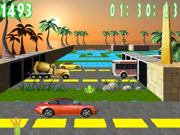 3D Frog Frenzy (1999) - MobyGames