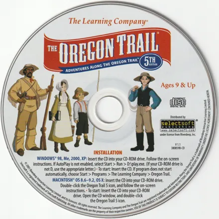 The Oregon Trail: 5th Edition box covers - MobyGames