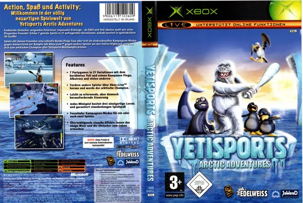 Yetisports: Arctic Adventures box covers - MobyGames