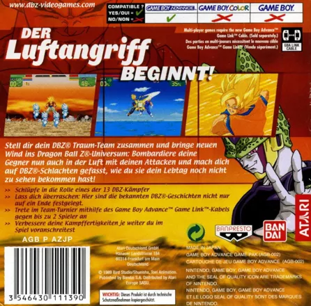 Dragon Ball Z: Supersonic Warriors box covers - MobyGames