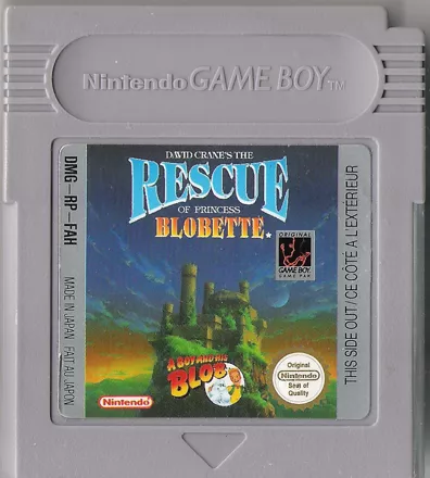 David Crane's The Rescue of Princess Blobette Starring A Boy and his Blob box covers - MobyGames