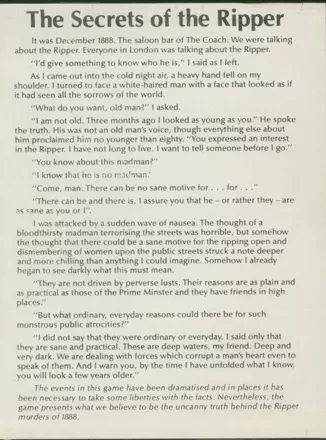 Jack the Ripper box covers - MobyGames