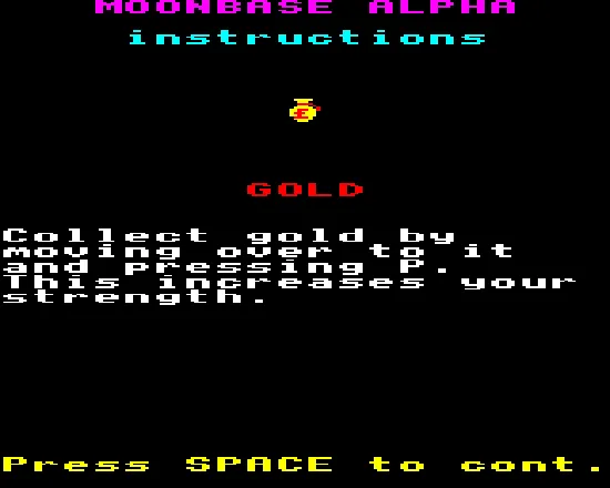 Escape from Moonbase Alpha (1983) - MobyGames
