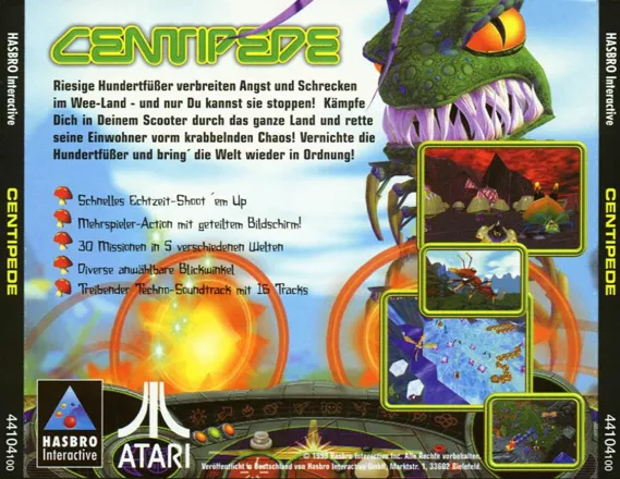 Centipede box covers - MobyGames