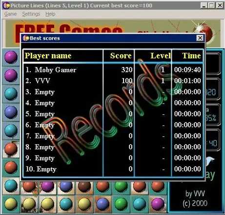 Picture Lines (2000) - MobyGames