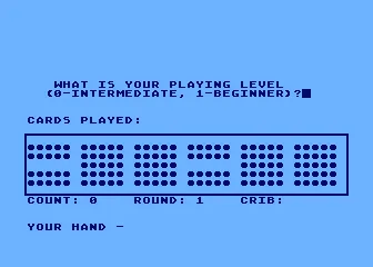 Cribbage (1980) - MobyGames