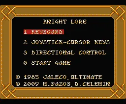 Knight Lore Remake (2009) - MobyGames