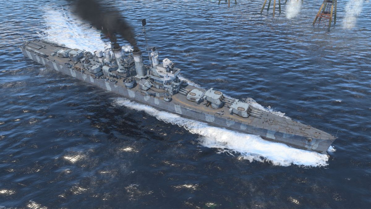 War Thunder: USS Helena Pack official promotional image - MobyGames