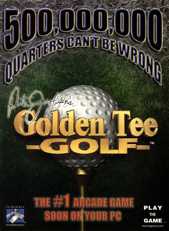 Peter Jacobsen's Golden Tee Golf official promotional image - MobyGames