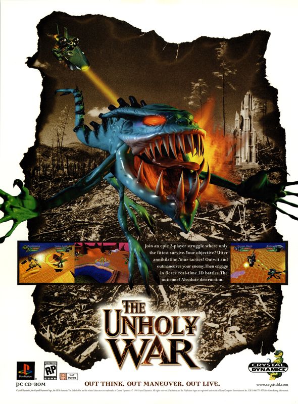 The Unholy War official promotional image - MobyGames