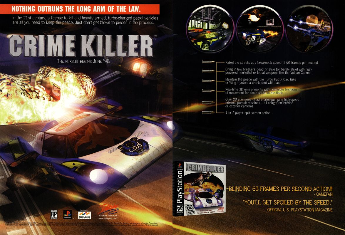 Crime Killer official promotional image - MobyGames