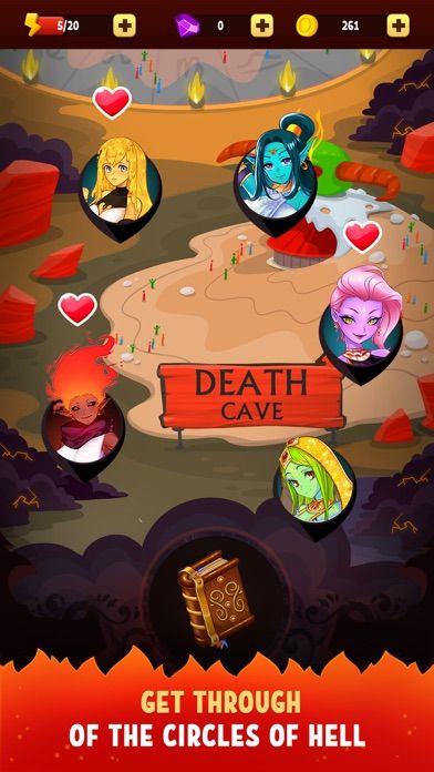 Sinful Puzzle: Dates Inferno official promotional image - MobyGames