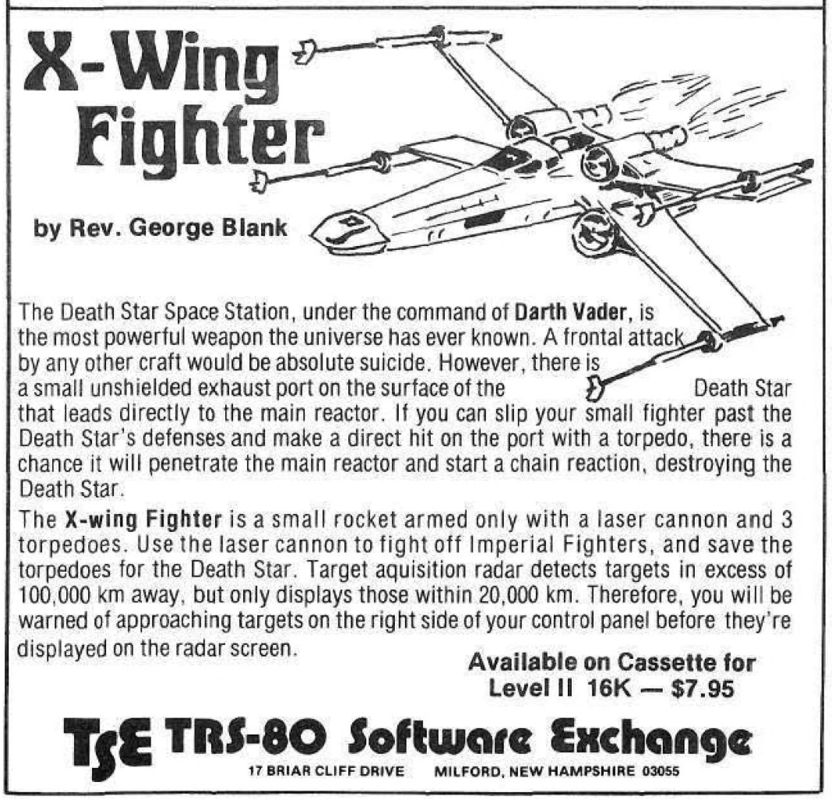 X-Wing Fighter official promotional image - MobyGames