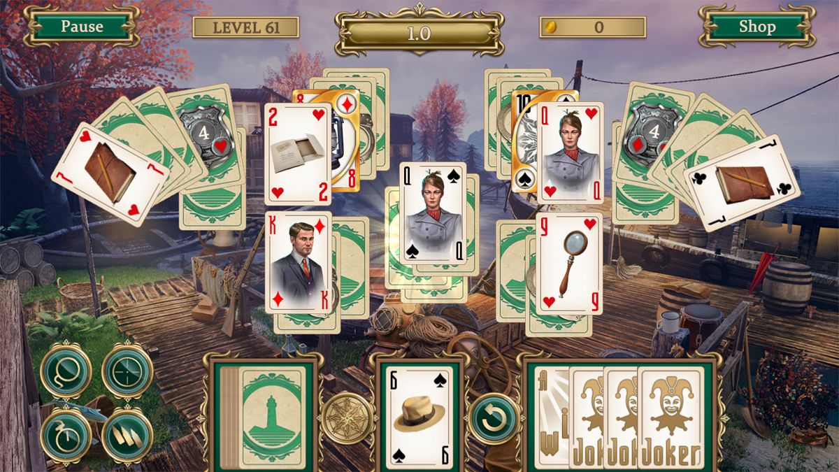 Detective Notes: Lighthouse Mystery Solitaire official promotional ...