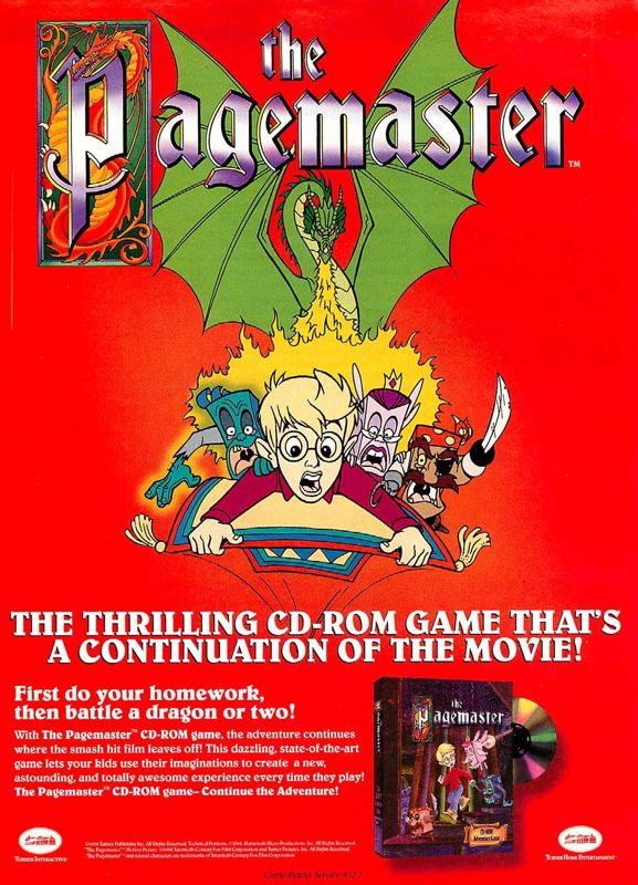 The Pagemaster official promotional image - MobyGames