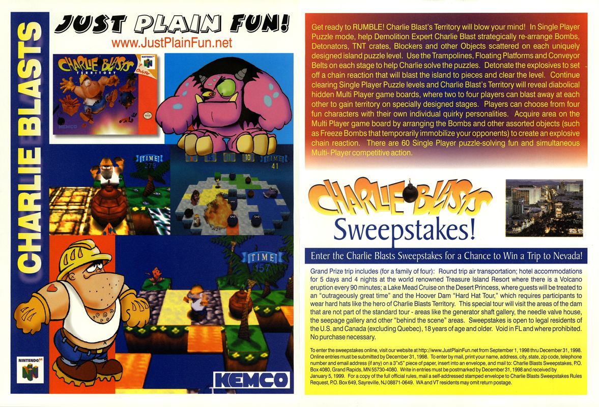 Charlie Blast's Territory official promotional image - MobyGames