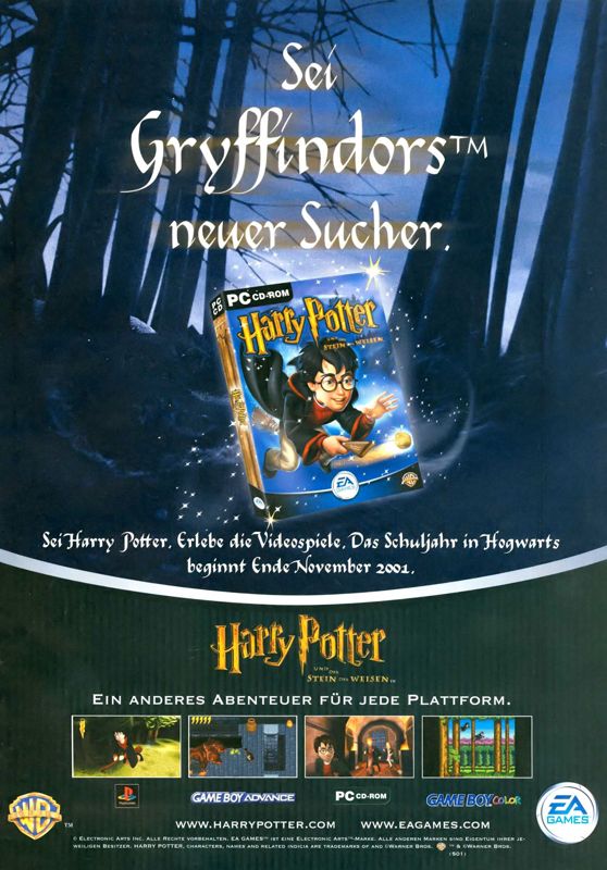 Harry Potter and the Sorcerer's Stone official promotional image ...