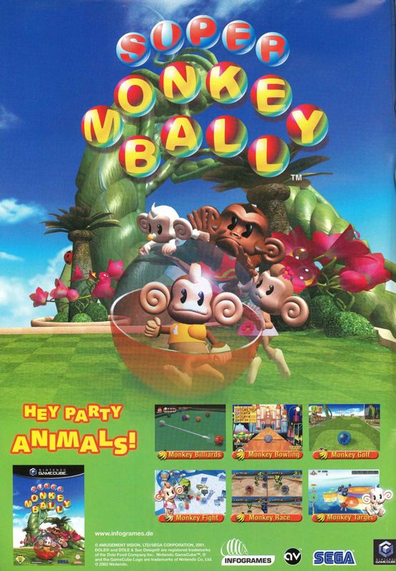 Super Monkey Ball official promotional image - MobyGames