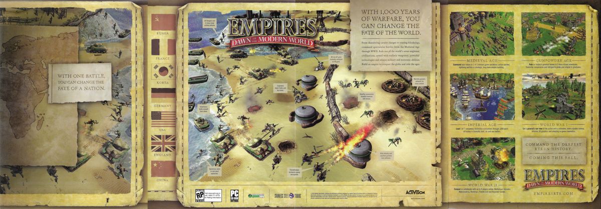 Empires: Dawn of the Modern World official promotional image - MobyGames