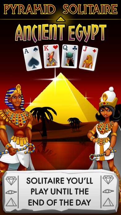 Pyramid Solitaire: Ancient Egypt official promotional image - MobyGames