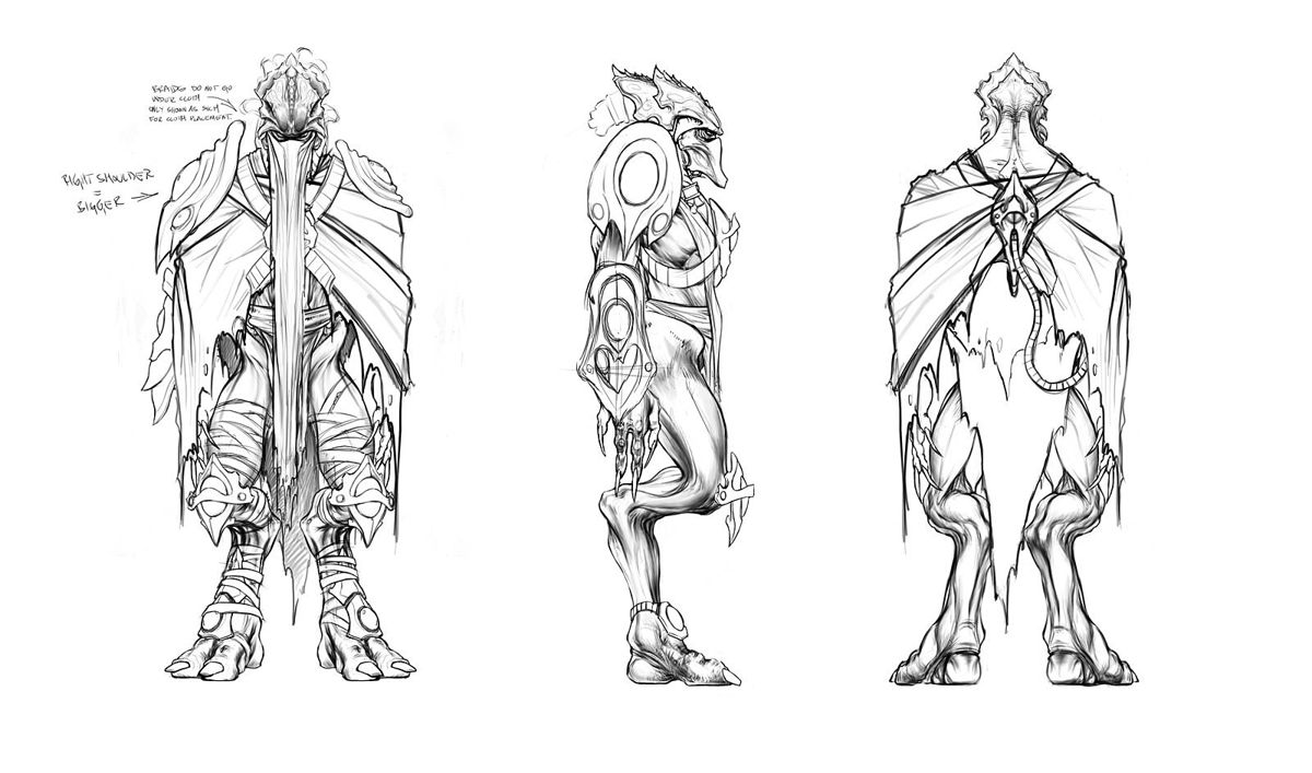 Starcraft 2 Thor Drawing