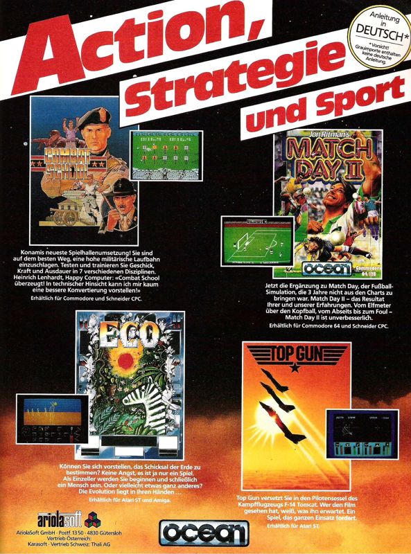 Top Gun official promotional image - MobyGames