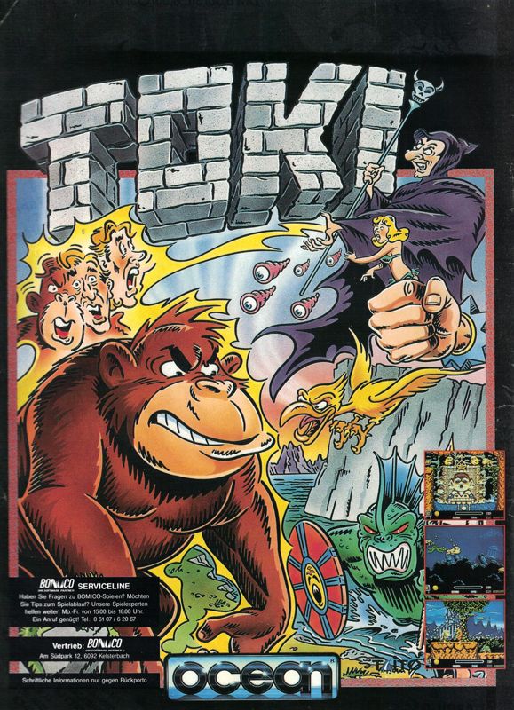 Toki official promotional image - MobyGames